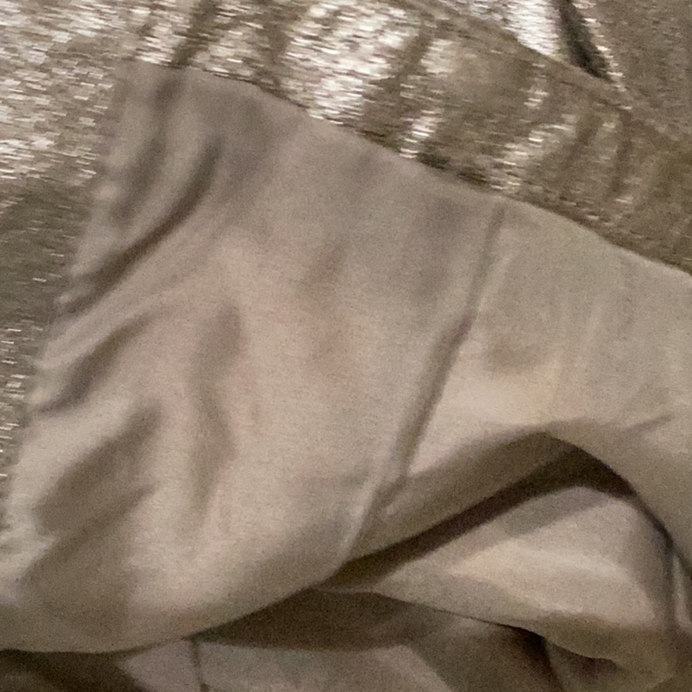 Platinum Metallic Leather Jacket - Gem